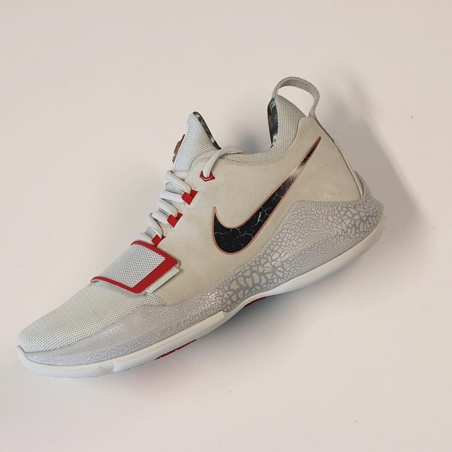 角斗士主题！全新配色 Nike PG1 PE 实物欣赏 #39215
