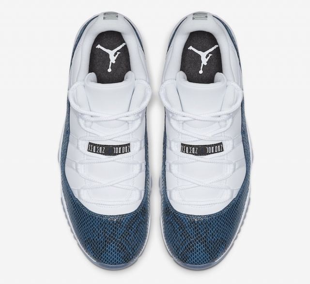 今年第一双 AJ11 来了！蓝蛇 Air Jordan 11 Low 本周即将发售！ #50062