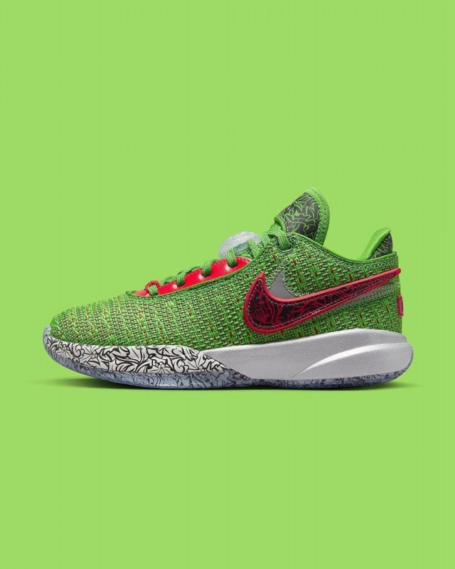 「圣诞大战」LBJ20 首次曝光！网友：爷青回！ #72223