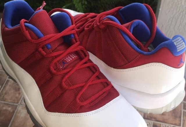 MJ 乔丹专属 Air Jordan 11 Low “4th of July” PE #26005