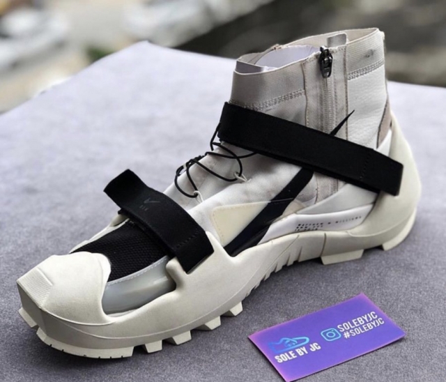 炫酷的机甲造型！MMW x Nike 全新黑红配色曝光！ #50684