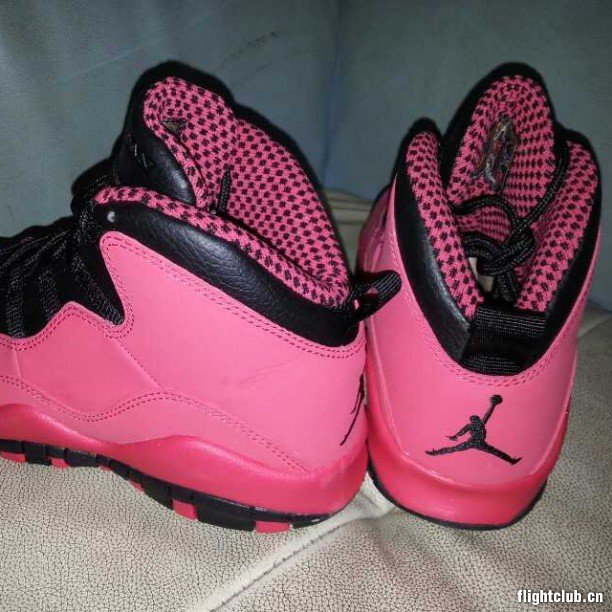 AIR JORDAN 10 GS ＂Pink＂ 更多实物图片曝光 球鞋资讯 FLIGHTCLUB中文站|SNEAKER球鞋资讯第一站