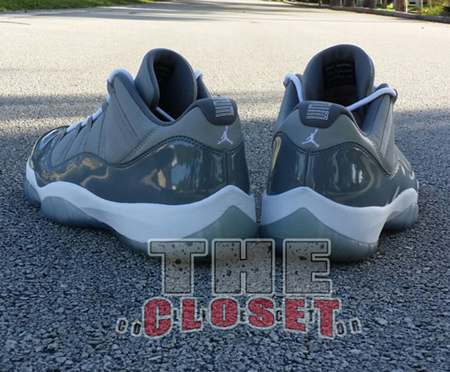 乔丹专属 Air Jordan 11 Low ＂Cool Grey＂ PE 实物曝光 AJ11 Low 球鞋资讯 FLIGHTCLUB中文站 ...