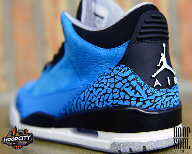 Air Jordan 3 ＂Powder Blue＂ 高清实物图赏 AJ3粉末蓝136064-406 球鞋资讯 FLIGHTCLUB中文站 ...