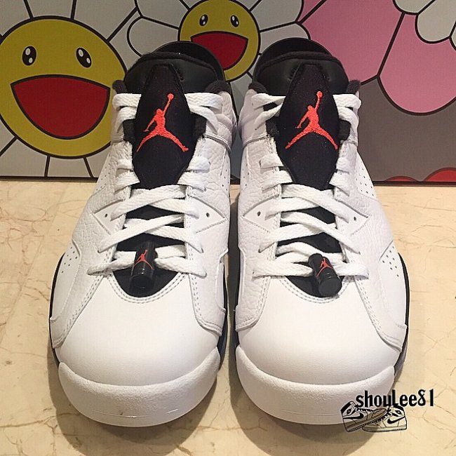 Air Jordan 6 Low “White Infrared” 全新实物图赏 304401-123AJ6低帮 球鞋资讯 ...