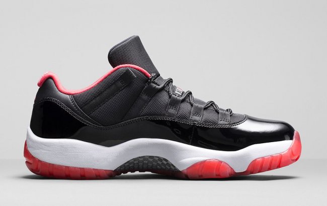 Air Jordan 11 Low ＂Bred/True Red＂ 官方发售信息 528895-012AJ11低帮 球鞋资讯 ...