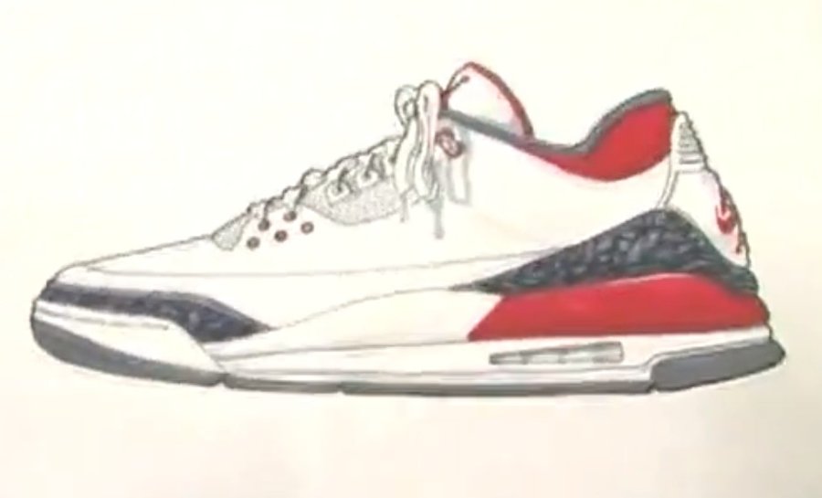 见证新时代开端，Air Jordan 3 珍贵设计稿曝光 AJ3 球鞋资讯 FLIGHTCLUB中文站|SNEAKER球鞋资讯第一站