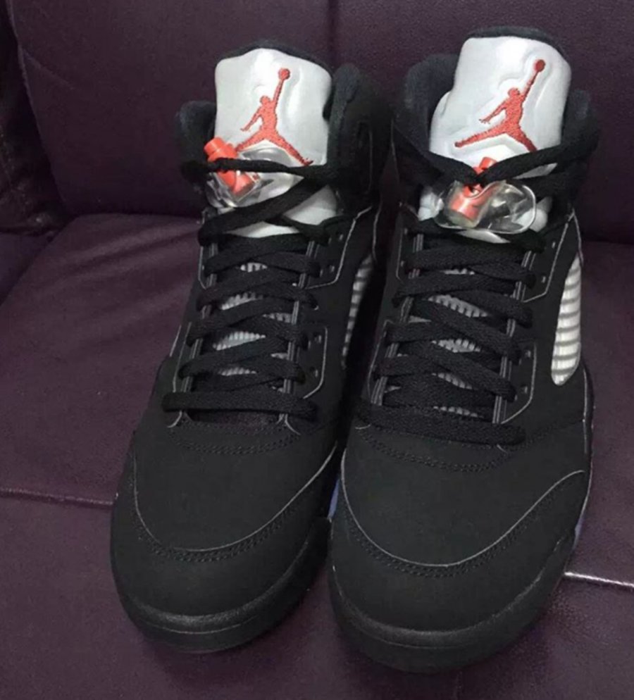 Air Jordan 5 Retro OG “Black Metallic” 实物新照 845035-003AJ5 球鞋资讯 ...
