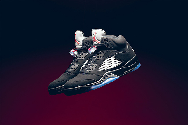 即将发售！Air Jordan 5 “Metallic Black” 开始倒计时！ 845035-003AJ5黑银 球鞋资讯 ...