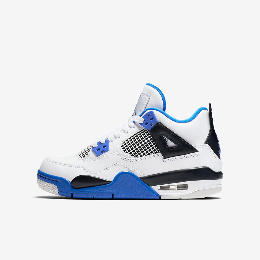 女款终于上架！Air Jordan 4 GS “Motorsport” 刚刚发售 408452-117AJ4 球鞋资讯 FLIGHTCLUB ...