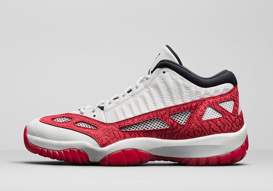 MJ 亲着 PE 配色，Air Jordan 11 Low IE “Fire Red” 下月发售 919712-101AJ11 球鞋资讯 ...