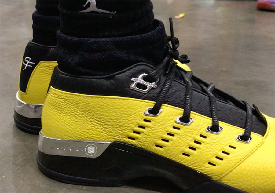 明星亲友版本率先曝光！黑黄配色 Air Jordan 17 发售日期释出 球鞋资讯 FLIGHTCLUB中文站|SNEAKER球鞋资讯第一站
