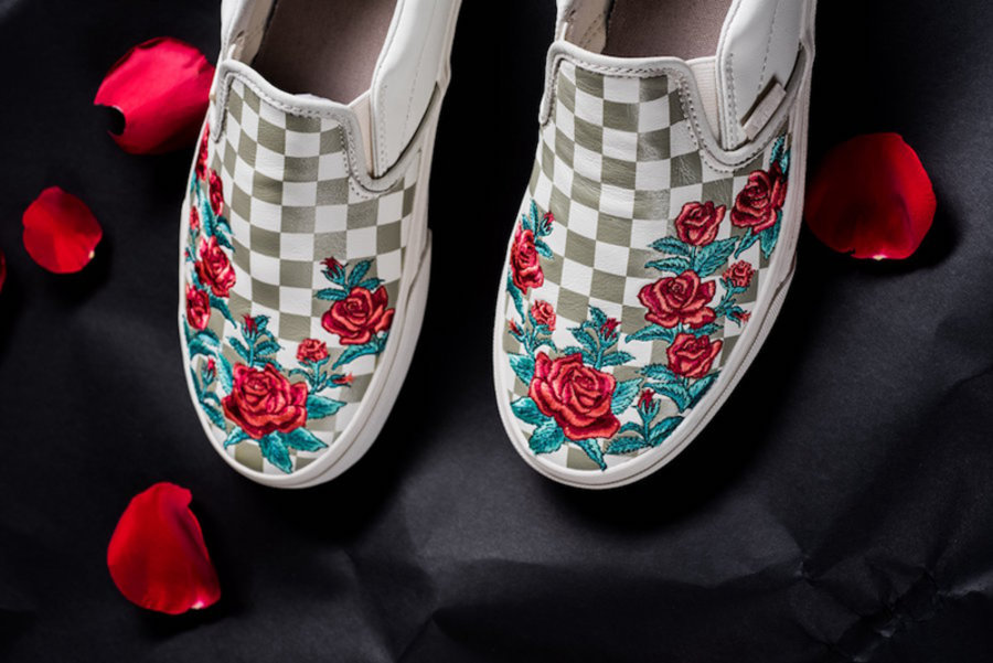 花卉刺绣主题！两款 Vans “Rose Embroidery” 现已发售 球鞋资讯 FLIGHTCLUB中文站|SNEAKER球鞋资讯第一站