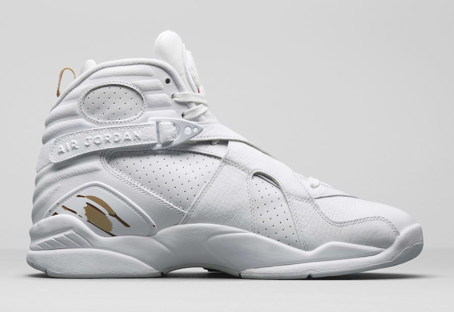 本月发售，黑色和白色款 Air Jordan 8 OVO 官图释出 AA1239-135-045 球鞋资讯 FLIGHTCLUB中文站 ...