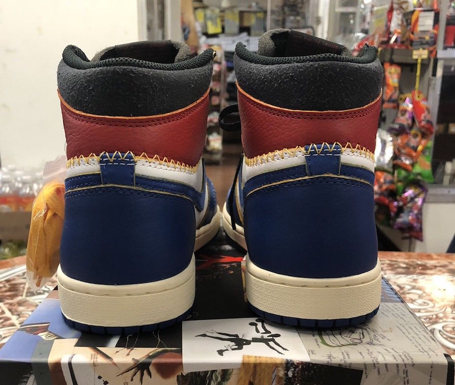 黑红拼接风暴蓝！Union x Air Jordan 1 年底又一双必买球鞋！ 球鞋资讯 FLIGHTCLUB中文站|SNEAKER球鞋资讯第一站