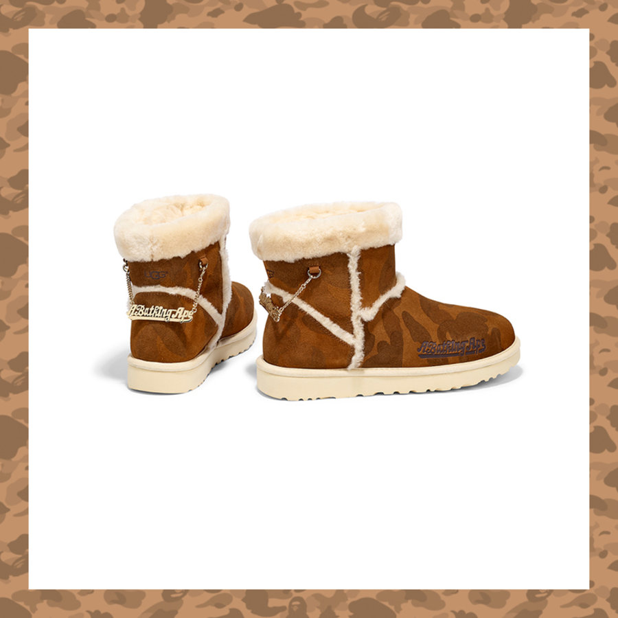 Lil Wayne 上脚展示！BAPE® x UGG® 秋冬限量联名明天发售！ 球鞋资讯 FLIGHTCLUB中文站|SNEAKER球鞋资讯第一站