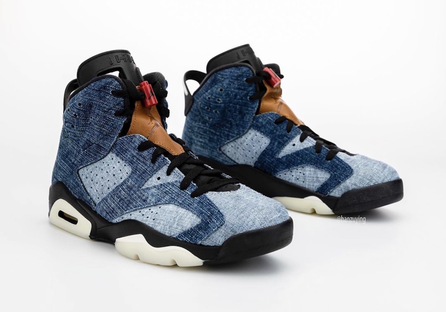 今年最后一双人气 AJ 正代！丹宁 Air Jordan 6 又有新图曝光 球鞋资讯 FLIGHTCLUB中文站|SNEAKER球鞋资讯第一站