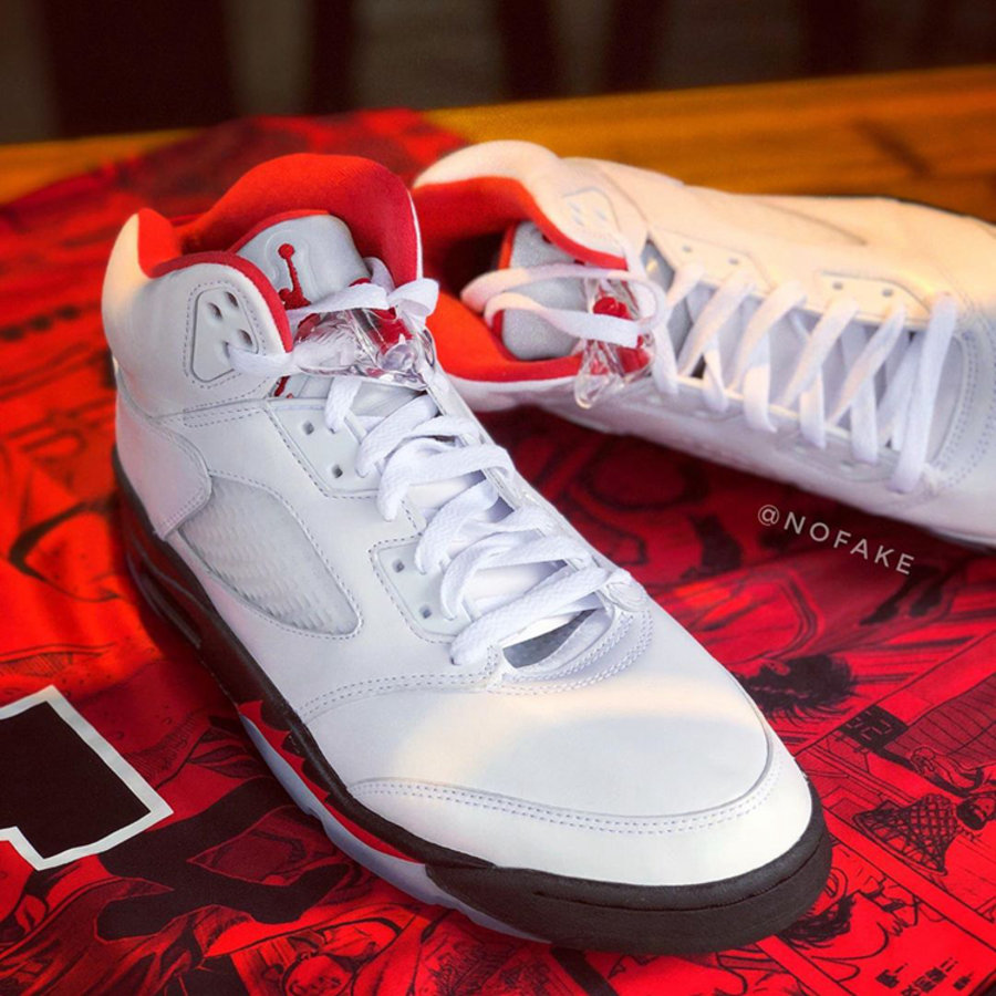 流川枫 Air Jordan 5 最新实物细节！预计明年 3 月发售！ 球鞋资讯 FLIGHTCLUB中文站|SNEAKER球鞋资讯第一站