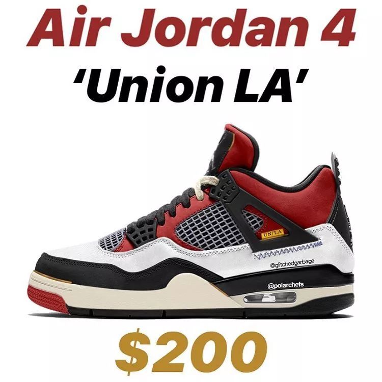 2020 年最值得期待的联名！Union x Air Jordan 4 有望今年登场！ 球鞋资讯 FLIGHTCLUB中文站|SNEAKER ...