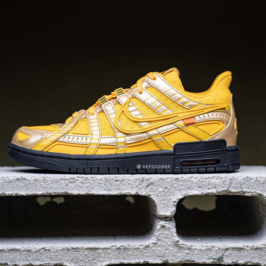 OFF-WHITE x Nike Air Rubber Dunk 最新上脚！细节超丰富！ 球鞋资讯 FLIGHTCLUB中文站|SNEAKER ...