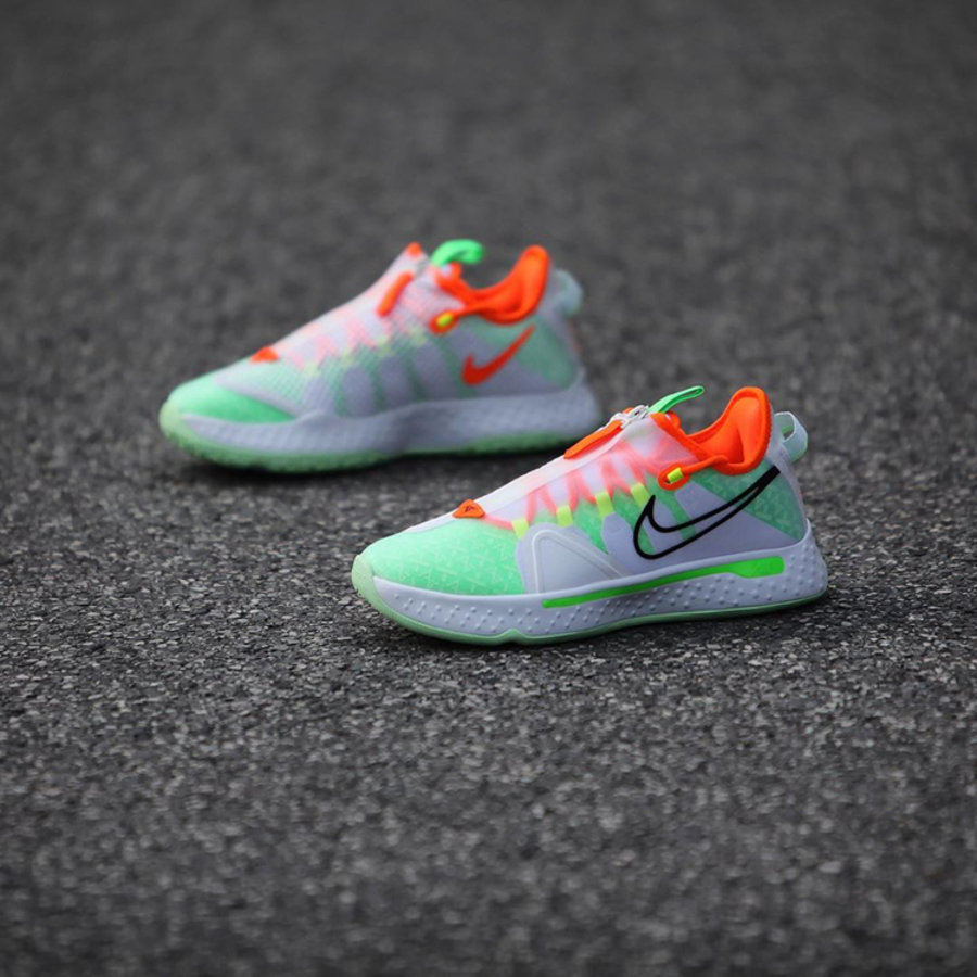 堪称最美配色！佳得乐 Nike PG4 实物美图释出！ 球鞋资讯 FLIGHTCLUB中文站|SNEAKER球鞋资讯第一站