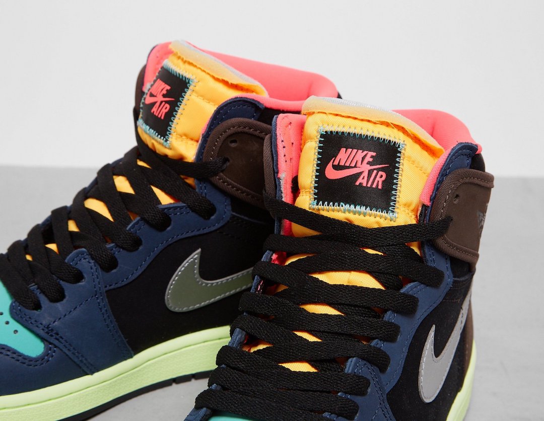 酷似天价 UNDFTD 联名！AJ1 “Bio Hack” 实物新图来了 555088-201 球鞋资讯 FLIGHTCLUB中文站 ...