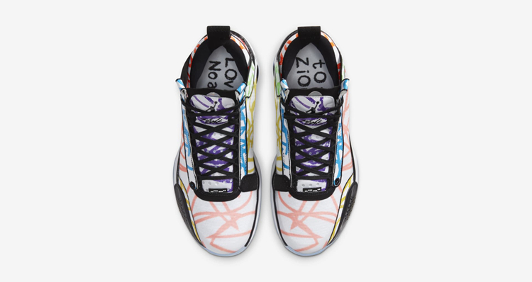 绚丽颜值还送填色书！锡安 Air Jordan 34 PE 官网上架！ 球鞋资讯 FLIGHTCLUB中文站|SNEAKER球鞋资讯第一站