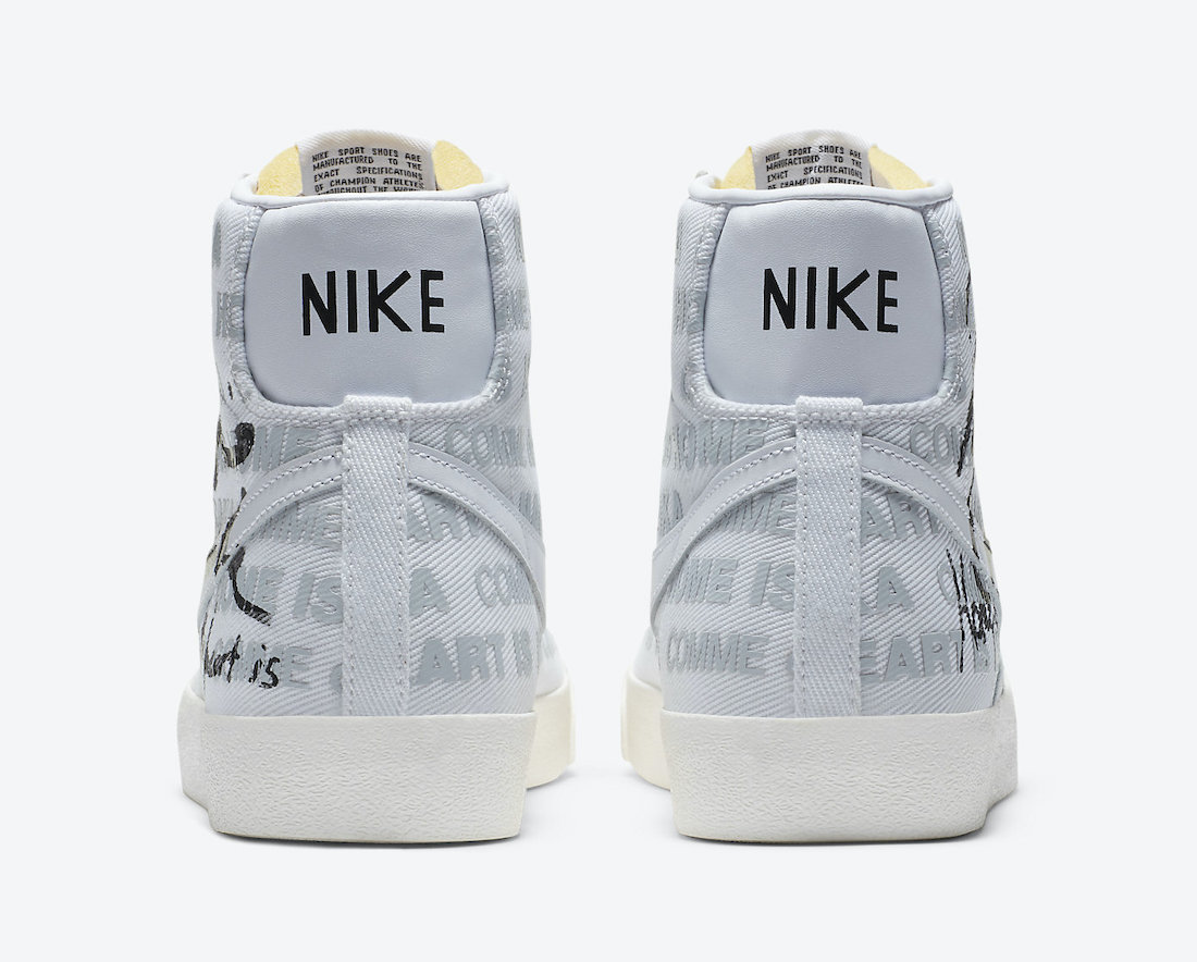 CDG x Nike 又有三方联名！全新弹幕 Blazer 本月发售 球鞋资讯 FLIGHTCLUB中文站|SNEAKER球鞋资讯第一站