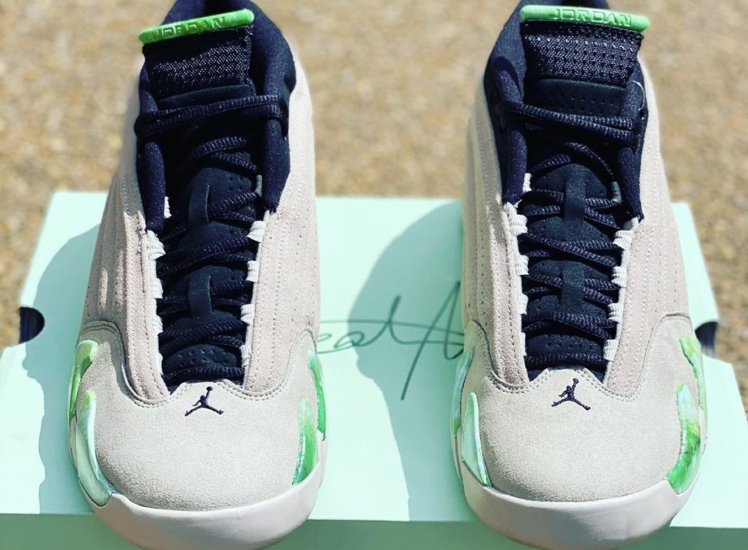 冠希的兵马俑换了新配色？全新联名 AJ14 Low 上脚图曝光！ 球鞋资讯 FLIGHTCLUB中文站|SNEAKER球鞋资讯第一站