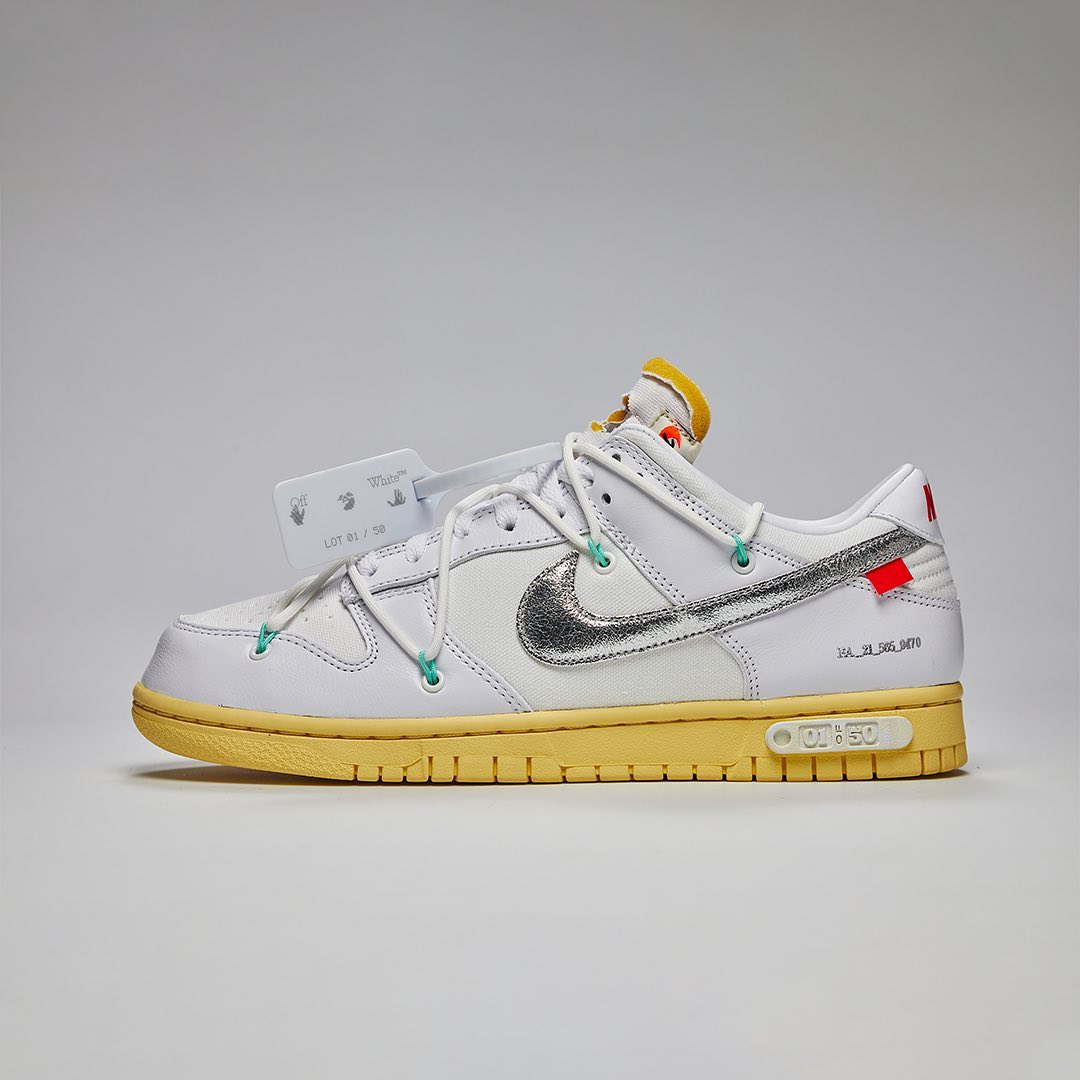 OFF-WHITE x Dunk Low 开始抽签了！官方晒出上脚照！ 球鞋资讯 FLIGHTCLUB中文站|SNEAKER球鞋资讯第一站