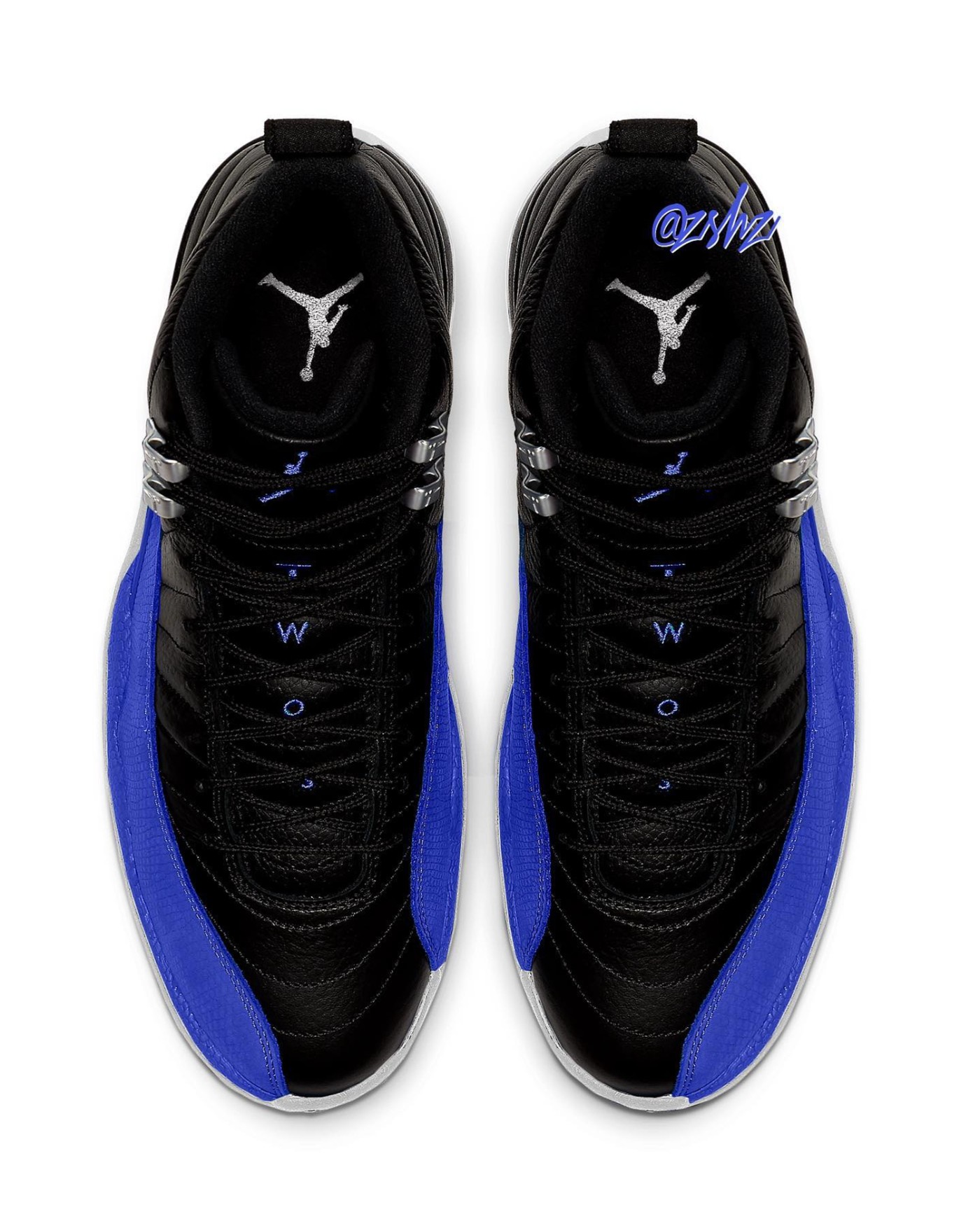 蓝黑版本「季后赛」？全新 AJ12 渲染图曝光！ 球鞋资讯 FLIGHTCLUB中文站|SNEAKER球鞋资讯第一站