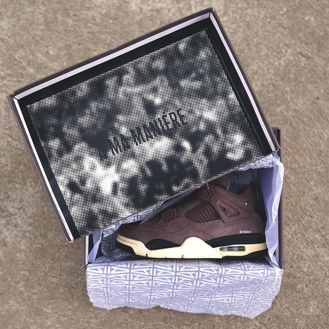 AMM x AJ4 最新实物图曝光！发售日期确定！ 球鞋资讯 FLIGHTCLUB中文站|SNEAKER球鞋资讯第一站