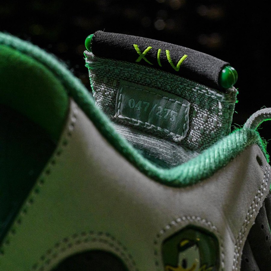 全球限量 275 双！全新俄勒冈 AJ14 PE 实物曝光！有钱也买不到！ 球鞋资讯 FLIGHTCLUB中文站|SNEAKER球鞋资讯第一站