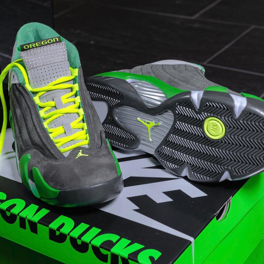 全球限量 275 双！全新俄勒冈 AJ14 PE 实物曝光！有钱也买不到！ 球鞋资讯 FLIGHTCLUB中文站|SNEAKER球鞋资讯第一站