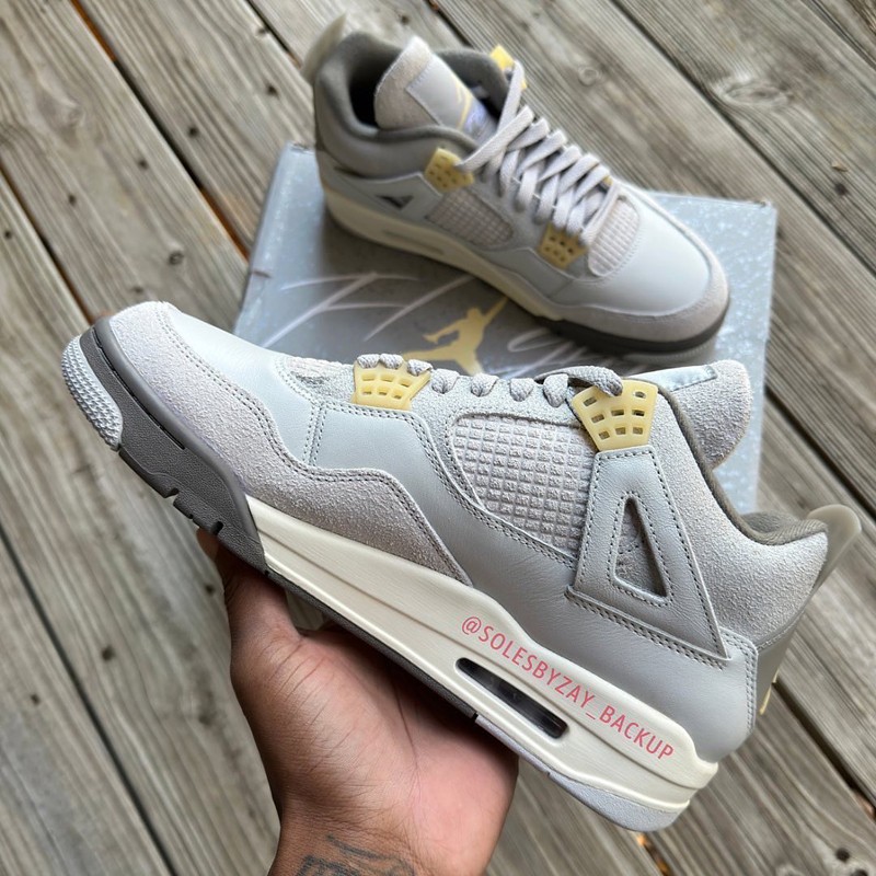 规格不输 AMM 联名！超高规格 Air Jordan 4 实物图曝光！ 球鞋资讯 FLIGHTCLUB中文站|SNEAKER球鞋资讯第一站