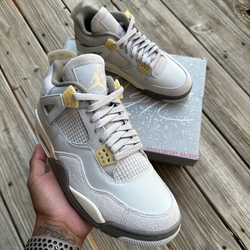 规格不输 AMM 联名！超高规格 Air Jordan 4 实物图曝光！ 球鞋资讯 FLIGHTCLUB中文站|SNEAKER球鞋资讯第一站