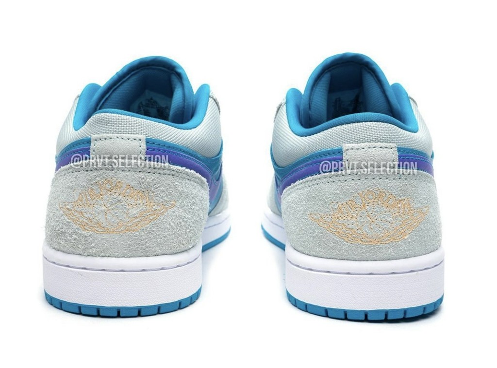 清爽湖水蓝装扮！新配色 AJ1 Low 实物曝光！ 球鞋资讯 FLIGHTCLUB中文站|SNEAKER球鞋资讯第一站