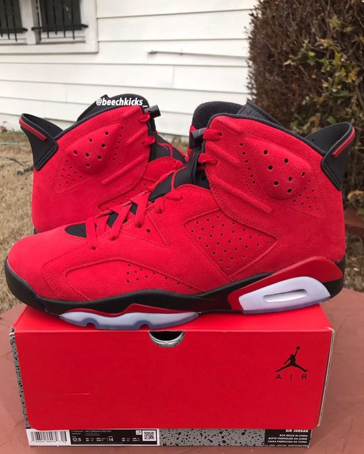 又一款超经典配色！愤怒的公牛 Air Jordan 6 实物曝光！ 球鞋资讯 FLIGHTCLUB中文站|SNEAKER球鞋资讯第一站