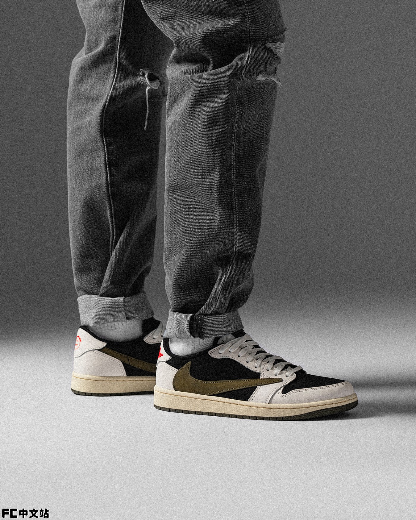 「最后一钩」TS x AJ1 开箱上脚！一看市价咋这样了？ 球鞋资讯 FLIGHTCLUB中文站|SNEAKER球鞋资讯第一站