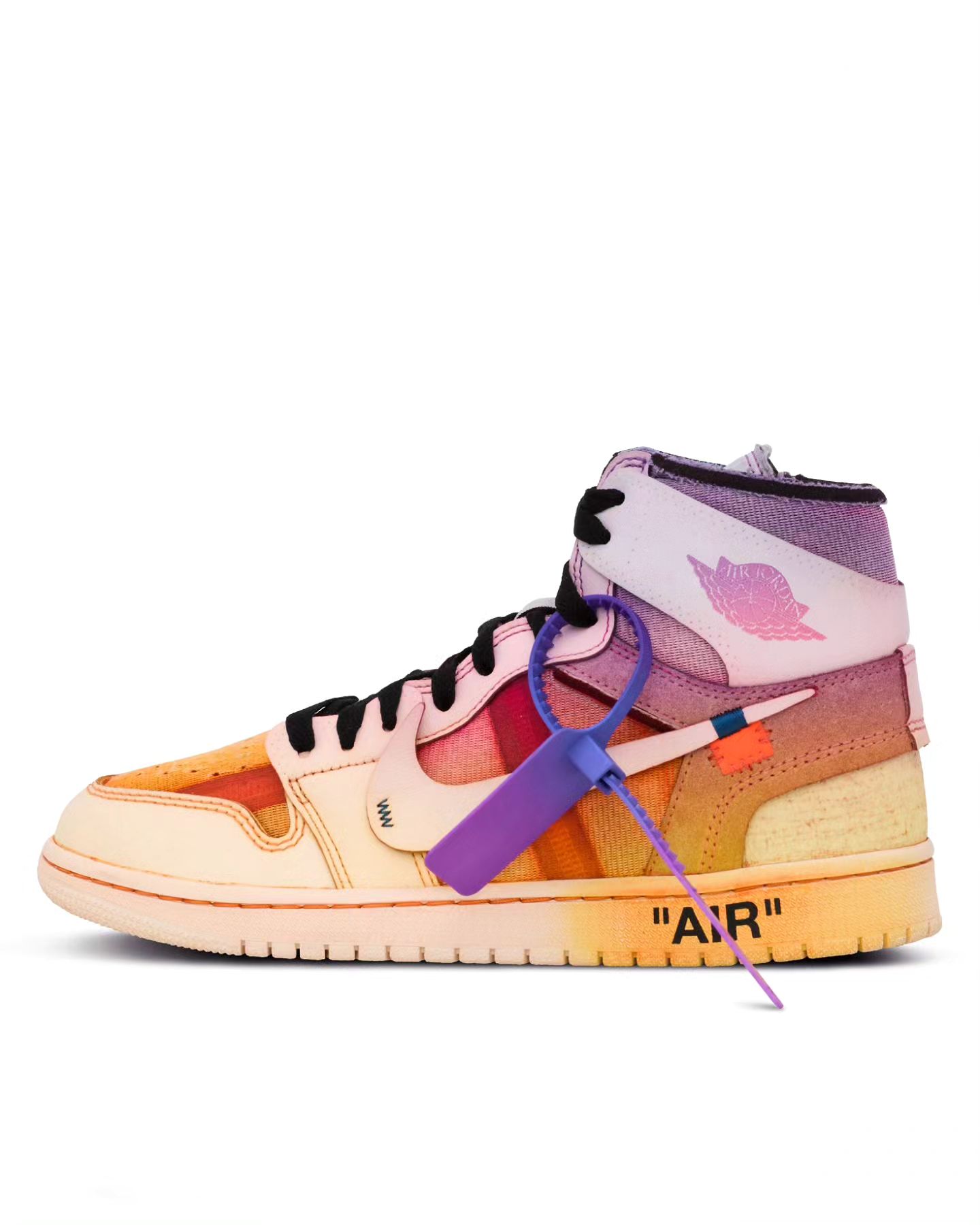 彩虹 OW x AJ1 太美了！真想赶紧市售啊！ 球鞋资讯 FLIGHTCLUB中文站|SNEAKER球鞋资讯第一站