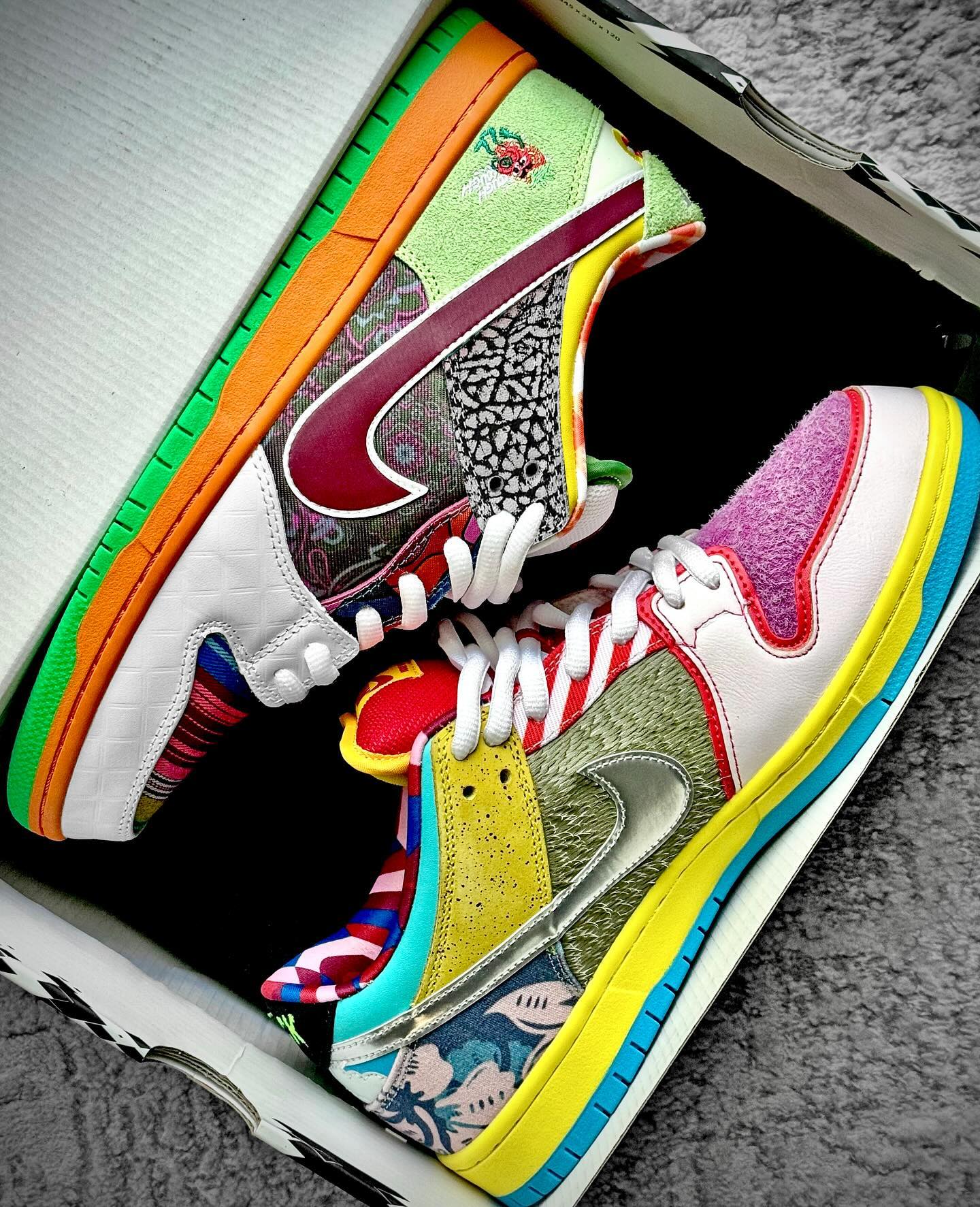 从没见过的「What The」Dunk SB 泄露！有点帅啊！ 球鞋资讯 FLIGHTCLUB中文站|SNEAKER球鞋资讯第一站