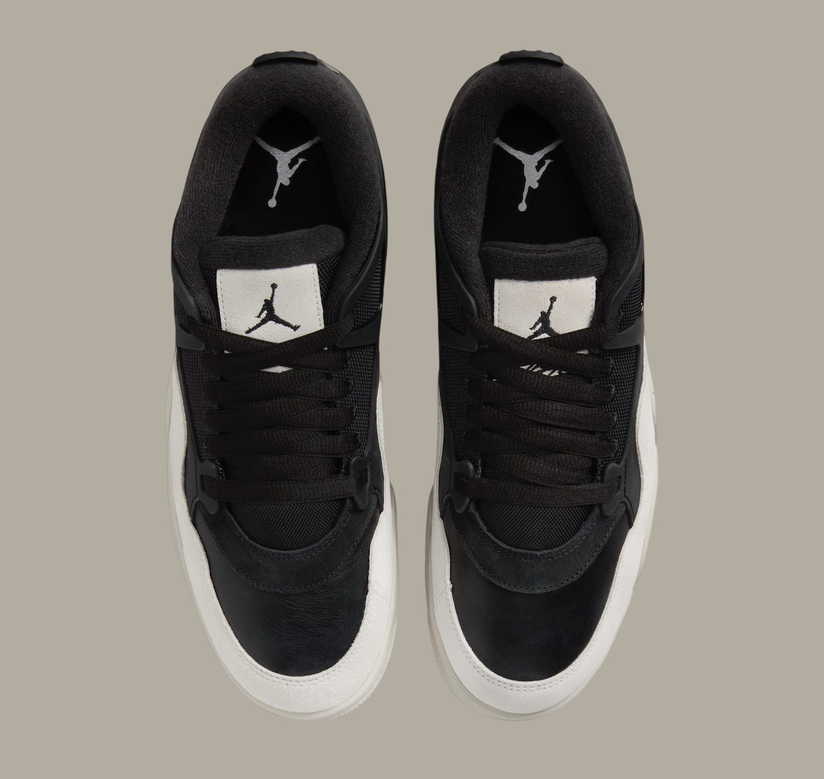 细节全看清了！「重置版」AJ4 熊猫配色官图泄露！ - FLIGHTCLUB中文站|SNEAKER球鞋资讯第一站