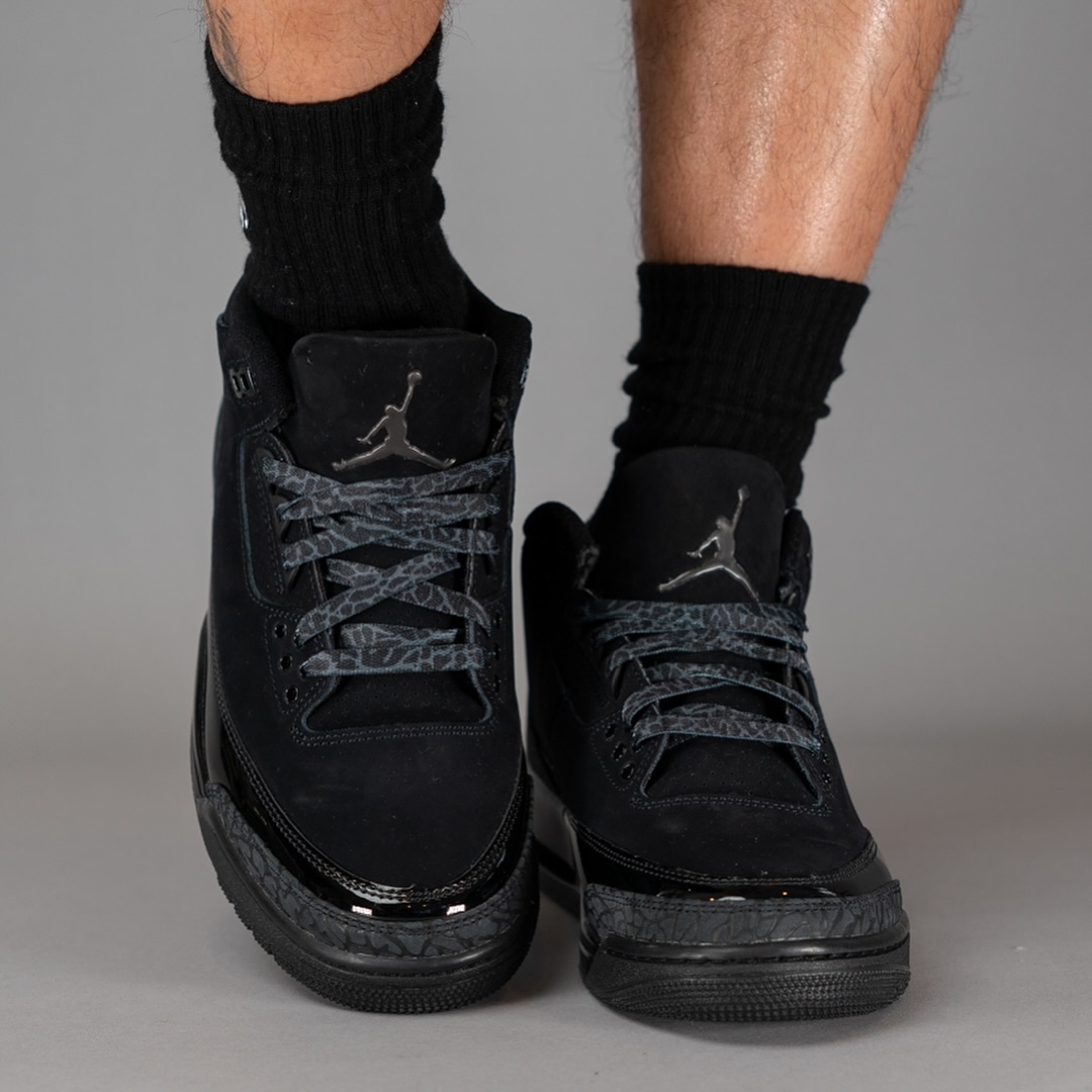 明年「黑猫 AJ3」终于有上脚图了！你打几分？ 球鞋资讯 FLIGHTCLUB中文站|SNEAKER球鞋资讯第一站