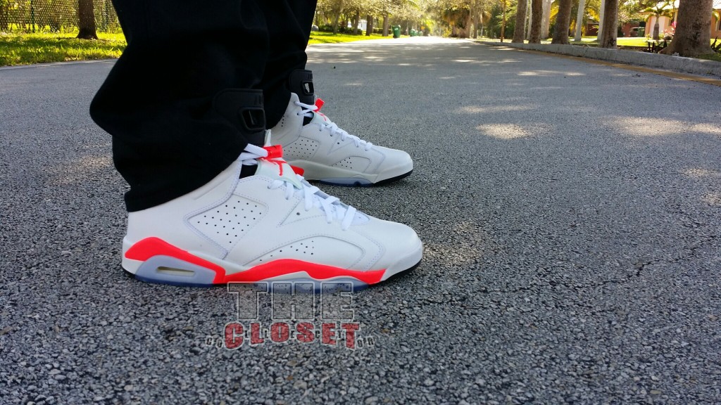 Air Jordan 6 ＂Infrared＂ 更多实物图片欣赏 AJ6樱木花道 球鞋资讯 FLIGHTCLUB中文站|SNEAKER球鞋资讯第一站