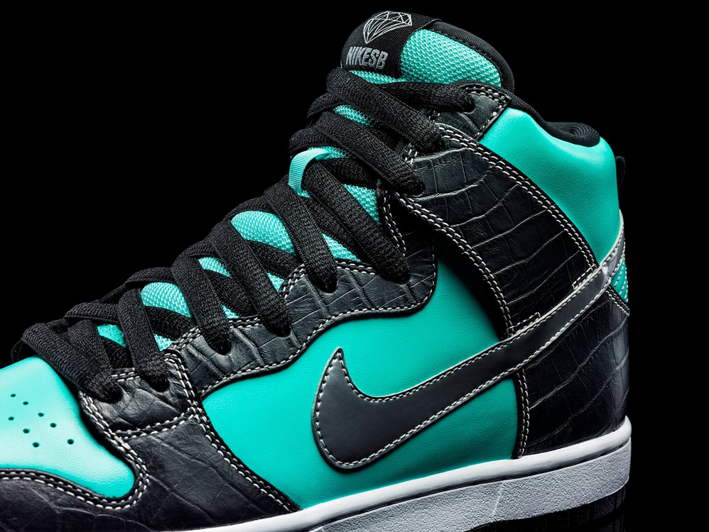 Nike SB x Diamond Dunk Hi "Tiffany" 发售信息 球鞋资讯 FLIGHTCLUB中文站|SNEAKER球鞋资讯第一站