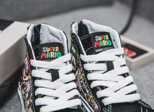 Nintendo x Vans 任天堂联名实物细节展示 球鞋资讯 FLIGHTCLUB中文站|SNEAKER球鞋资讯第一站