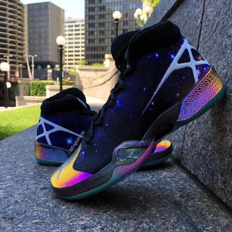 7 月 9 日发售！Air Jordan XXX Cosmos “Quai 54” 官图释出 AJ30银河配色发售信息 球鞋资讯 ...